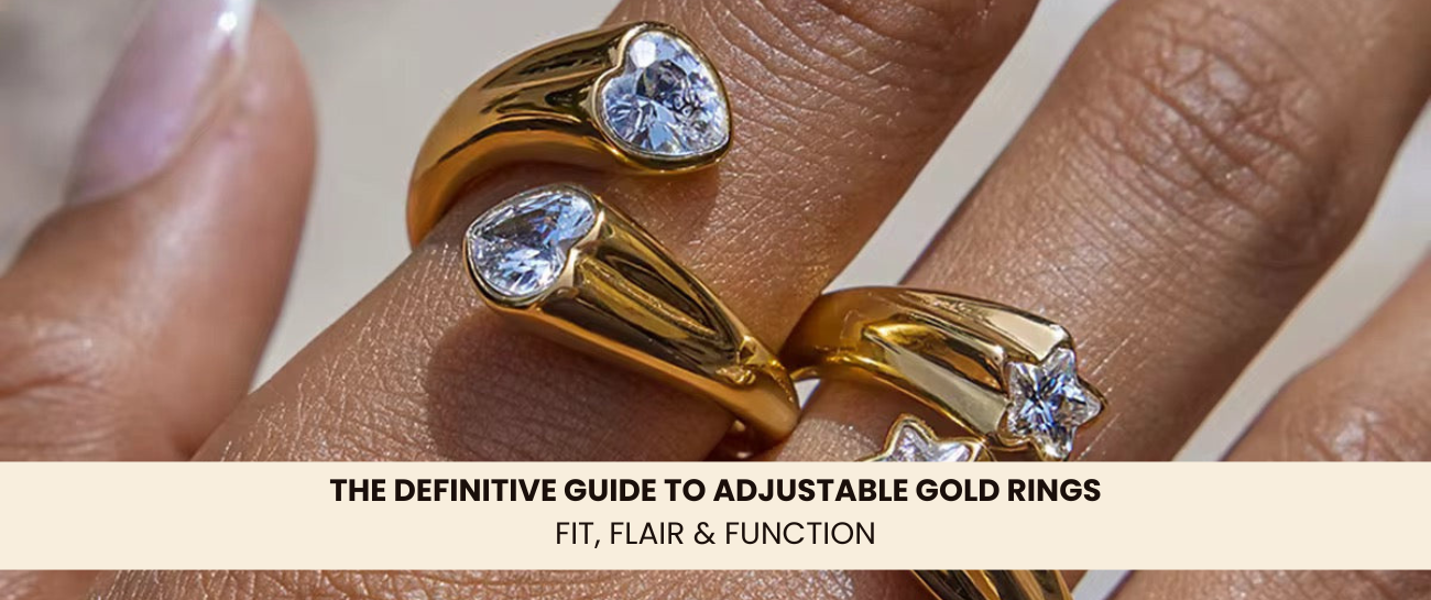 Adjustable Gold Rings: Ultimate Style and Fit Guide