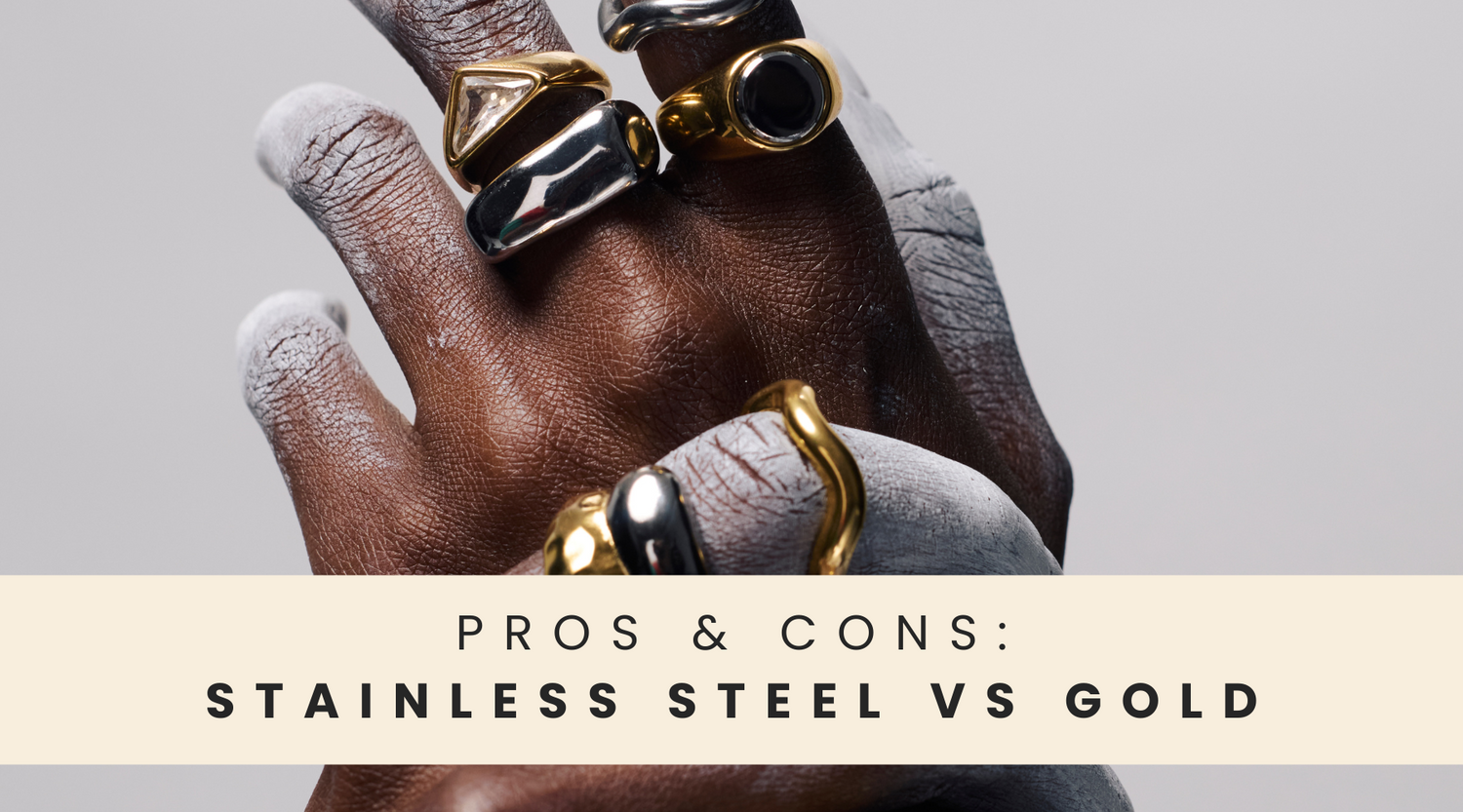 Comparing Stainless Steel vs. 18k Gold Plated Jewelry – GRISÉ NYC