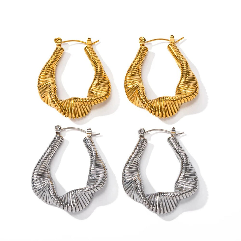 18k Gold Plated Earrings – Stylish & Durable | GRISÉ NYC